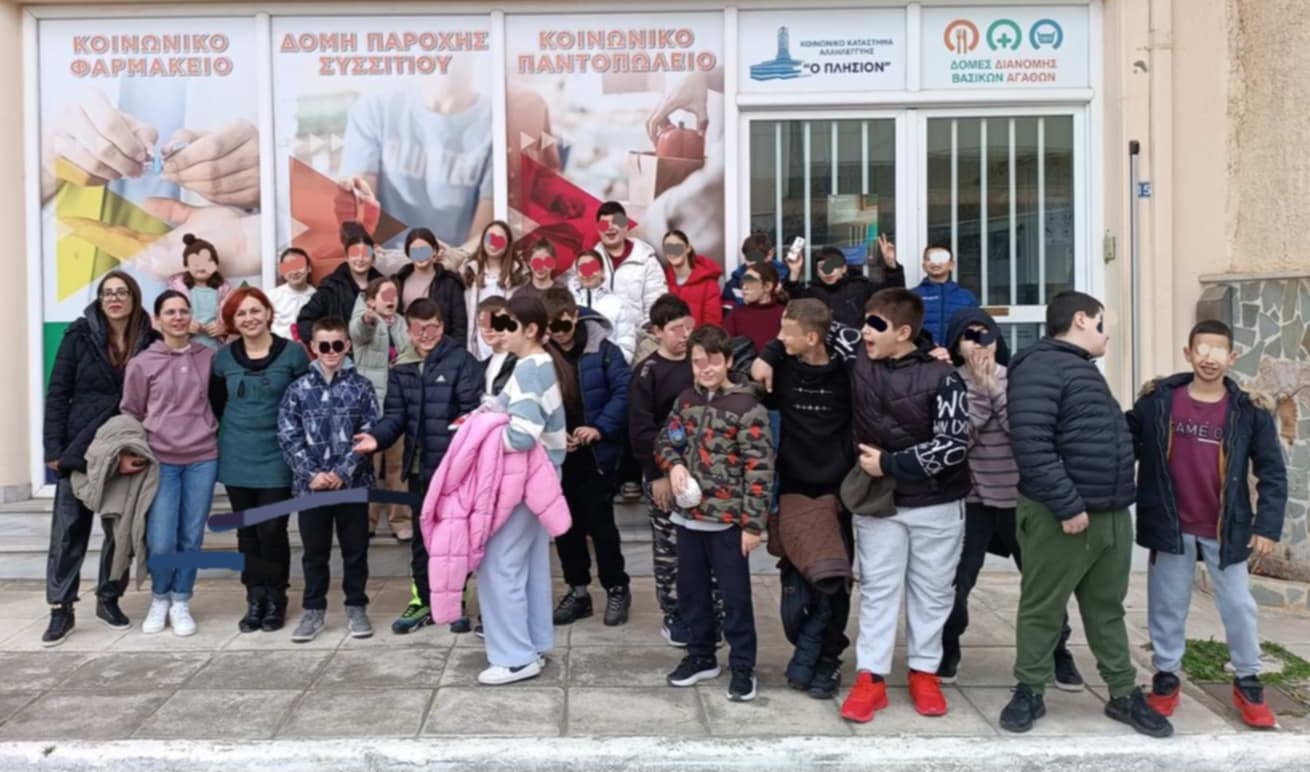 Εκπαιδευτική δράση υποστήριξης του Κοινωνικού Παντοπωλείου από μαθητές ...